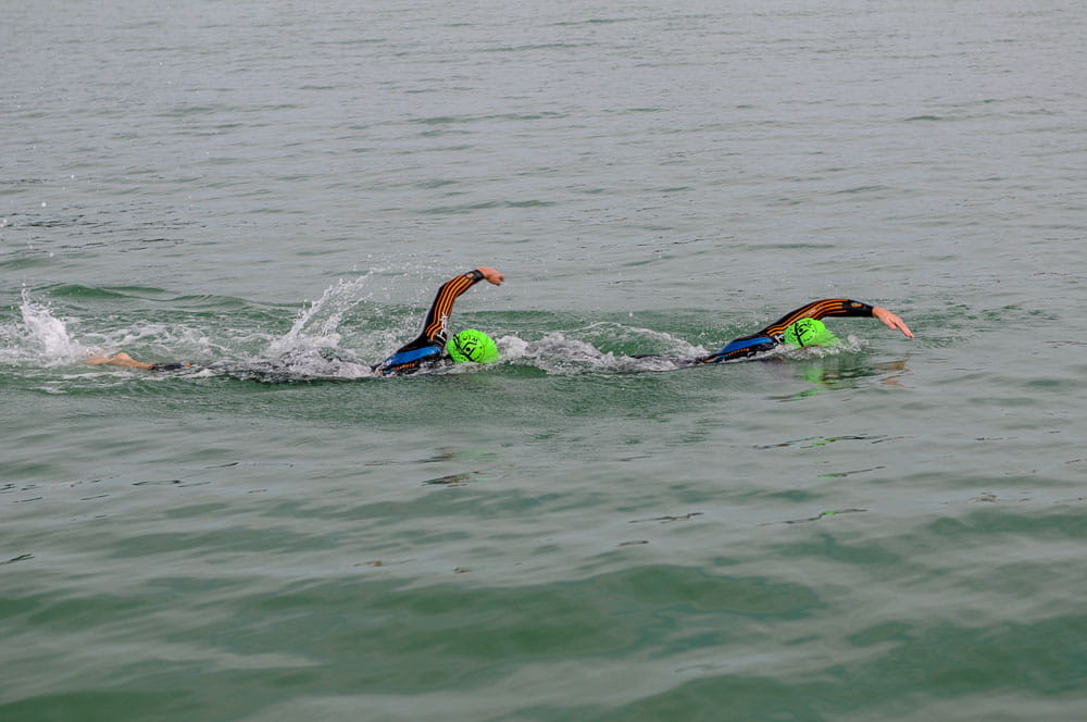 How to Draft in Open Water Races | U.S. Masters Swimming
